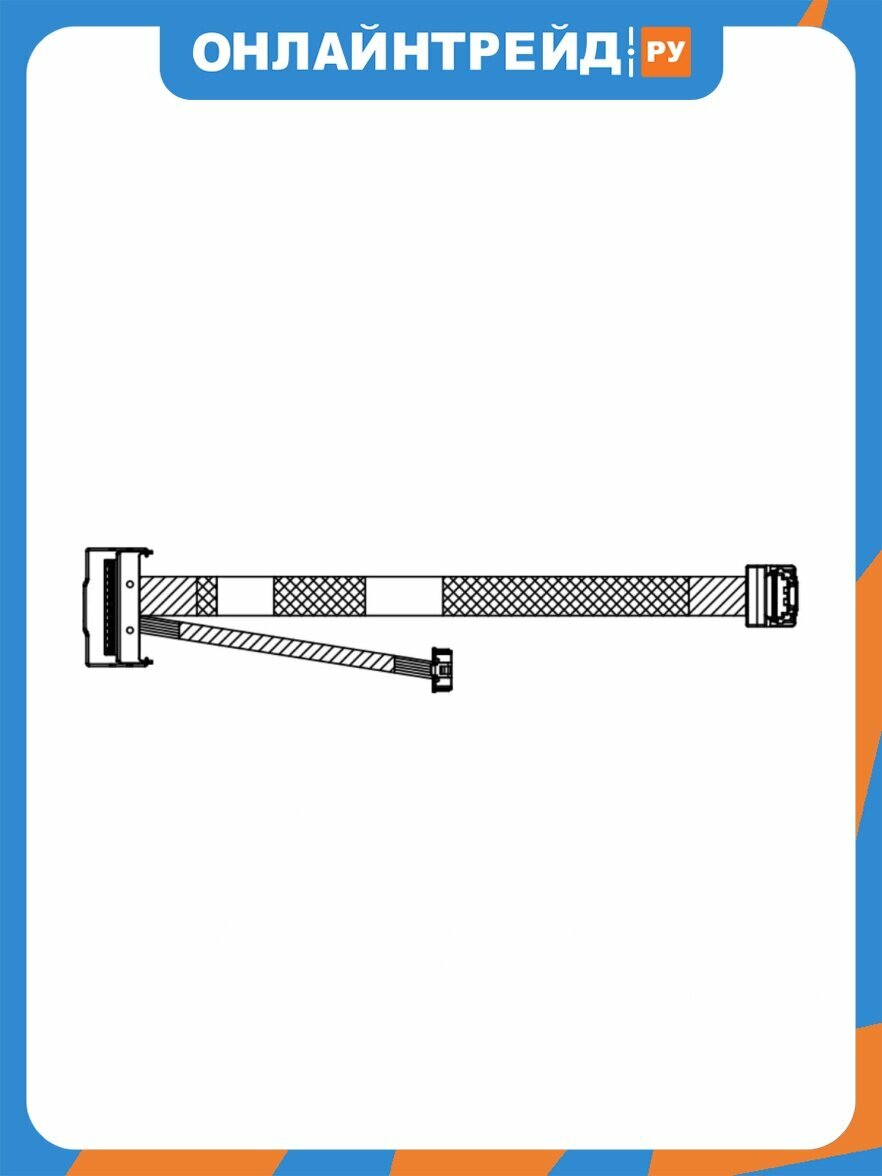 Кабель Lenovo ThinkSystem SR630 V3 M.2 RAID B540i-2i SATA/NVMe Cable Kit