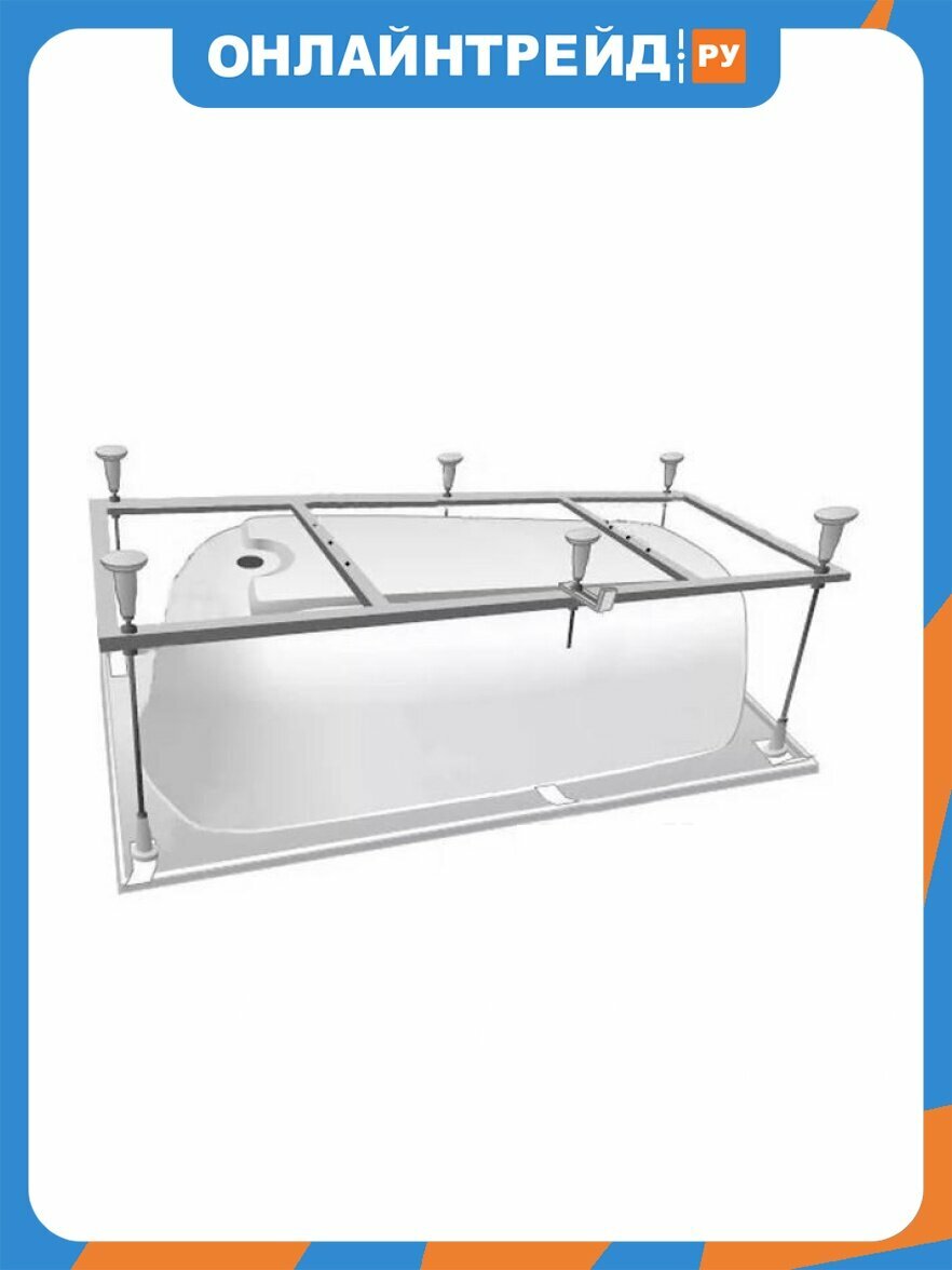 Сборный каркас Aquatek к ванне Ника 170см (шпильки)