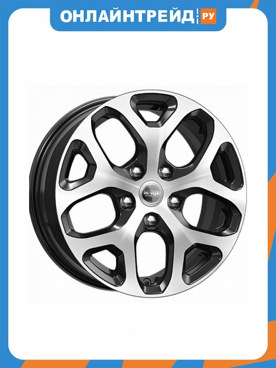 Диск K&k КС869 6.5x16/4x100 D60.1 ET50 алмаз чёрный