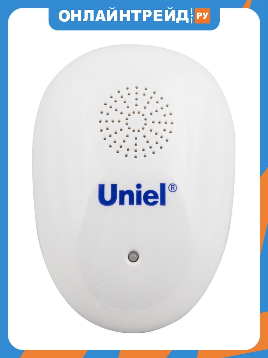 Ультразвуковой отпугиватель насекомых и грызунов Uniel UDR-E14 WHITE