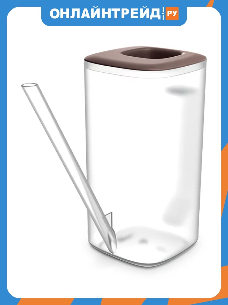 Лейка Prosperplast для цветов комнатных Tubi 1,6 л, марсала IKTU16P-CPNO 4985U