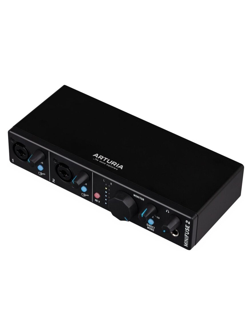 Аудиоинтерфейс Arturia MiniFuse 2 Black — фото 1
