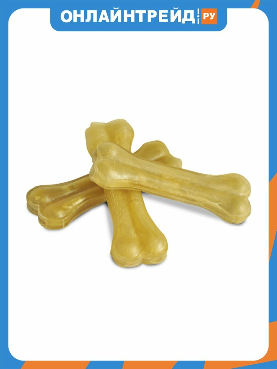 Лакомство для собак Triol Косточки жевательные, 7,5см (пакет 25шт.), серия DENTAL