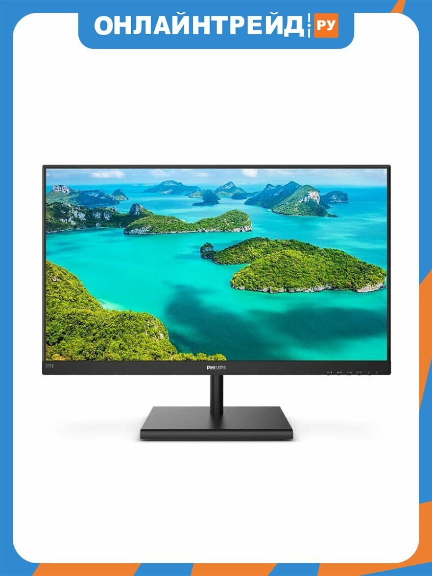 Монитор Philips 275E1S/00 27" Black