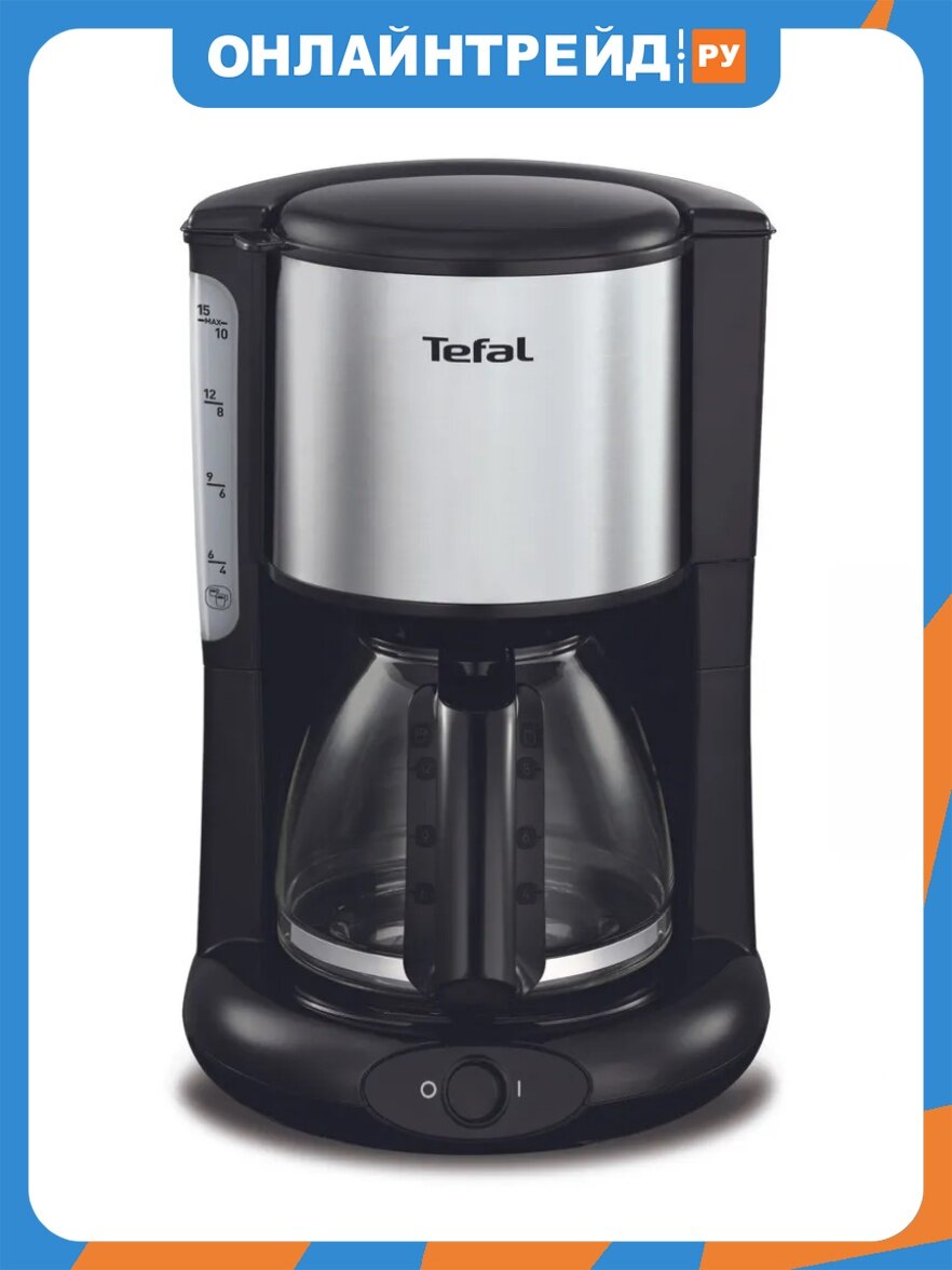 Капельная кофеварка Tefal CM361838 капельного типа
