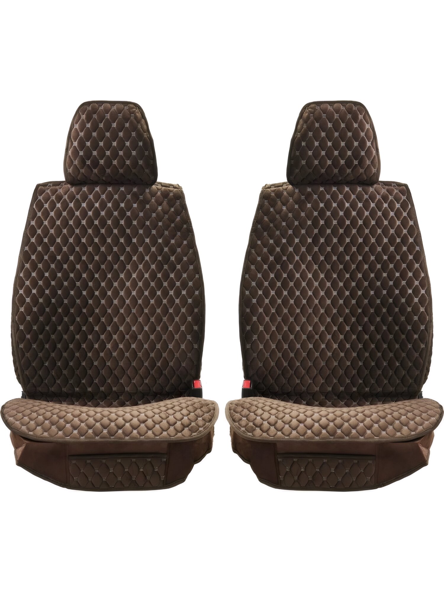 Каркасные накидки из велюра Seintex Classic Ultra (коричневый)