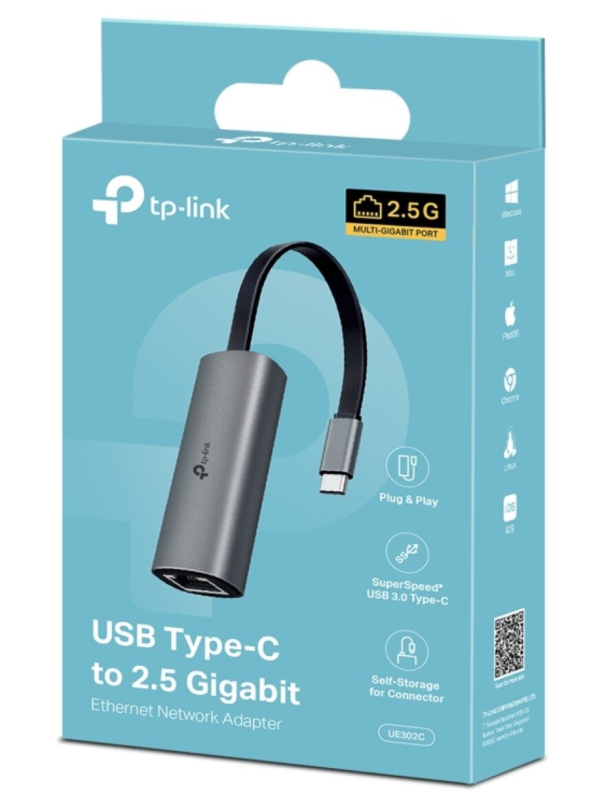 Сетевой адаптер USB Tp-link UE302C — фото 1