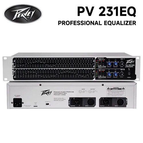 PEAVEY PV231EQ Двойной 31-секционный эквалайзер, точная регулировка, специальный для сцены