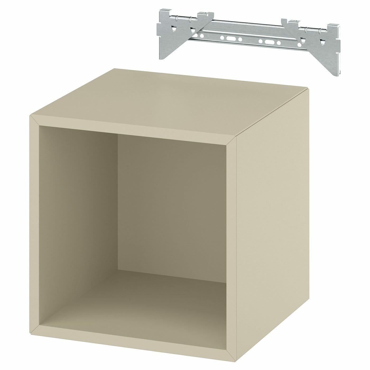 Полка IKEA EKET, бежевый, 35x35x35 см 396.020.38