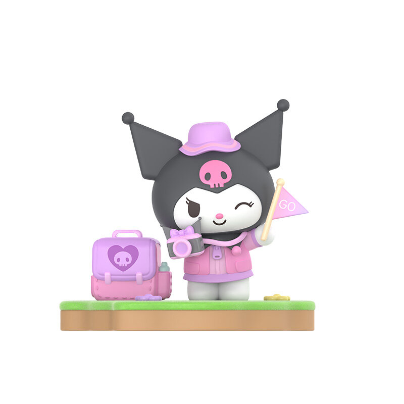 Фигурка унисекс TOP TOY x Sanrio Kuromi Camping Companion Collection, Confirmed-Tour Guide (Open)