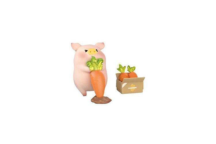 Игрушки унисекс 52TOYS LuLu Pig Farm Collection, Confirmed-Pull Carrot (Open)