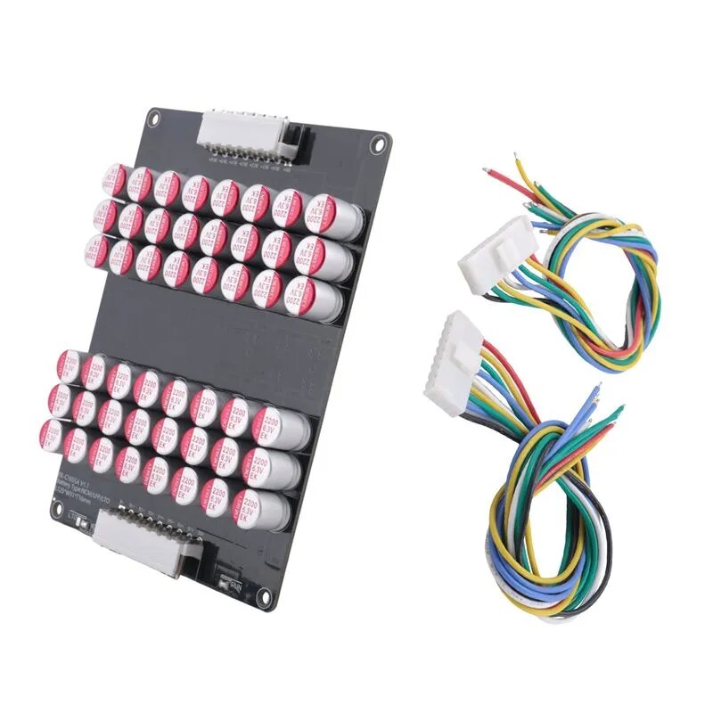 16S 5A Balance Li-Ion Lifepo4 Lto Активная литиевая батарея Эквалайзер Balancer Plate Conpacitor 48V 60V