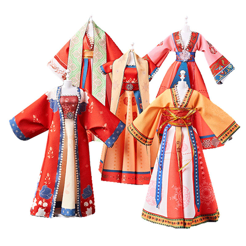 Наборы для рукоделия унисекс BIG TAYLOR, [Gift Box Set]Hanfu DIY Set-Dunhuang Flying Immortal (5-Piece Clothing Set)