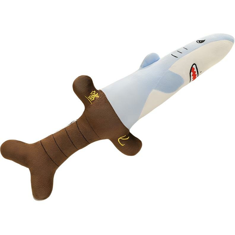 Плюшевая игрушка унисекс GUAIGUAIXIONG Креативная акула-нож, 65CM EU