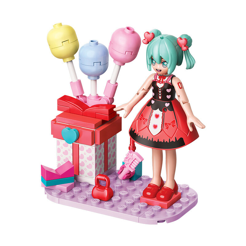 Коллекционные игрушки унисекс QIMENGJIMU Hatsune Miku, Single Mystery Box (Random Pick)