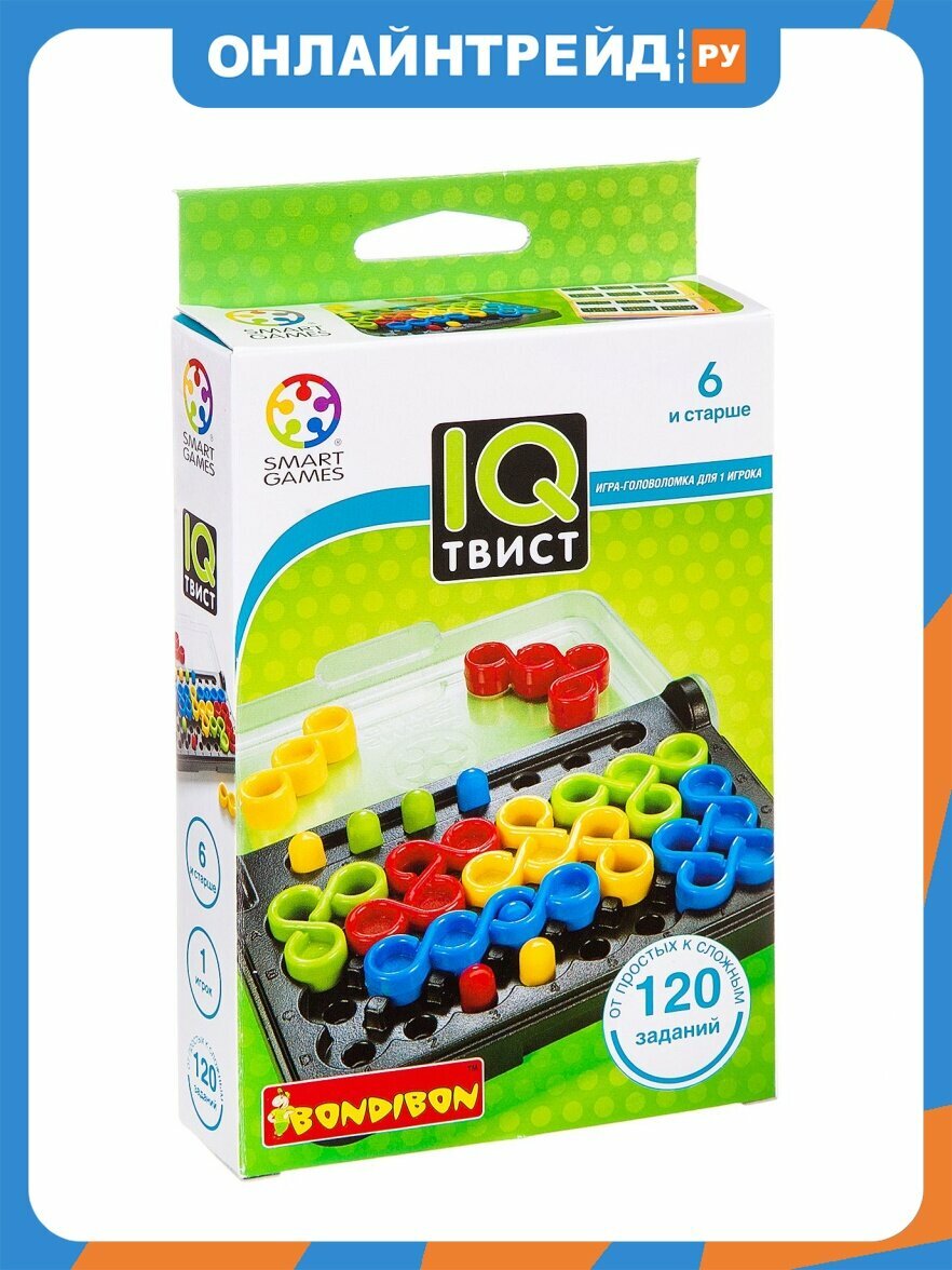 Логическая игра Bondibon ВВ0868 Smart Games IQ-Твист