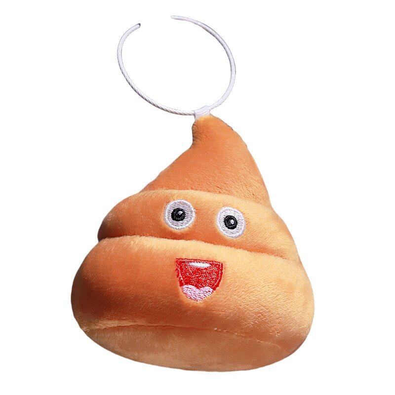 Плюшевая игрушка-брелок унисекс PANGPANGLONG Light Brown Smile-10CM, 10 см