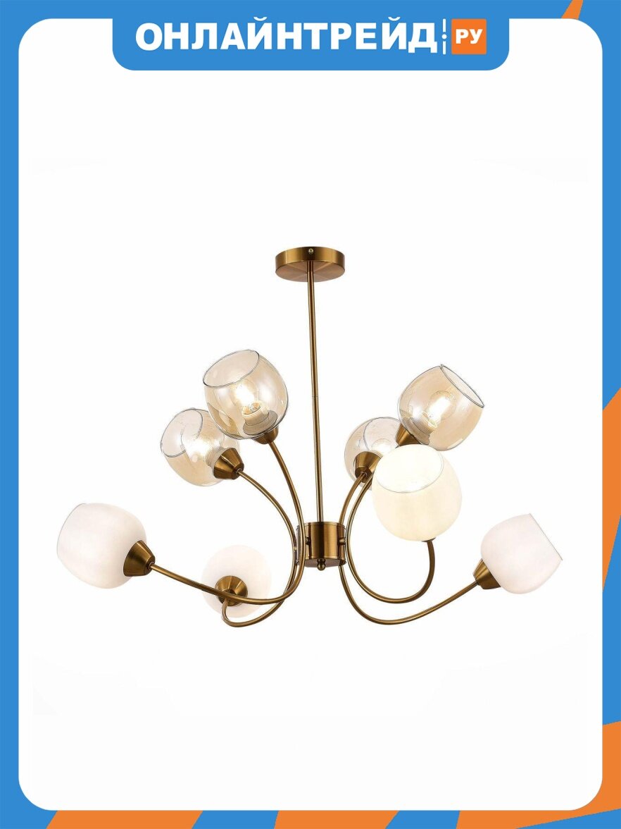 Подвесная люстра Evoluce Tratti SLE1136-302-08