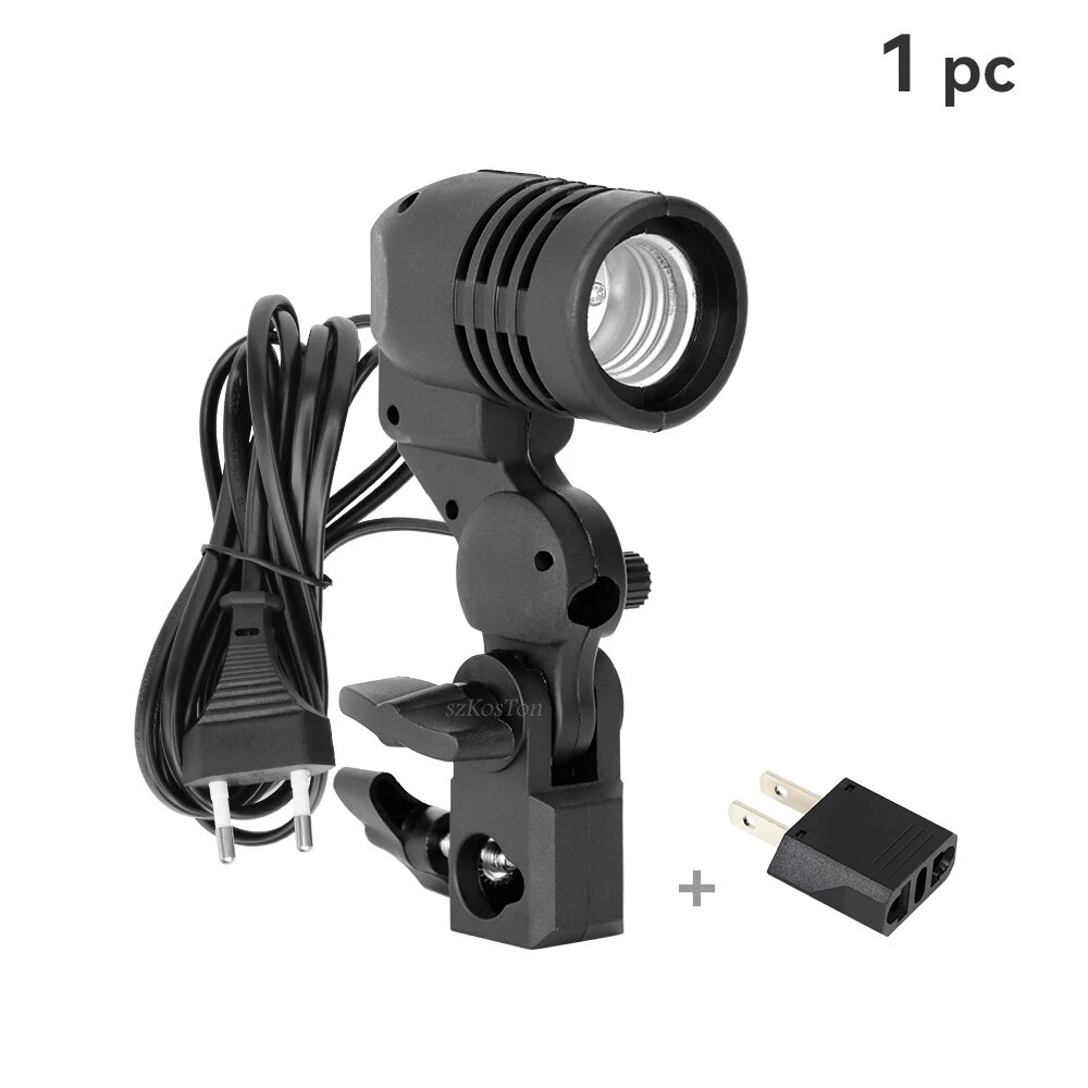 Лампа SZKOSTON E27 для фотостудии, fill light socket
