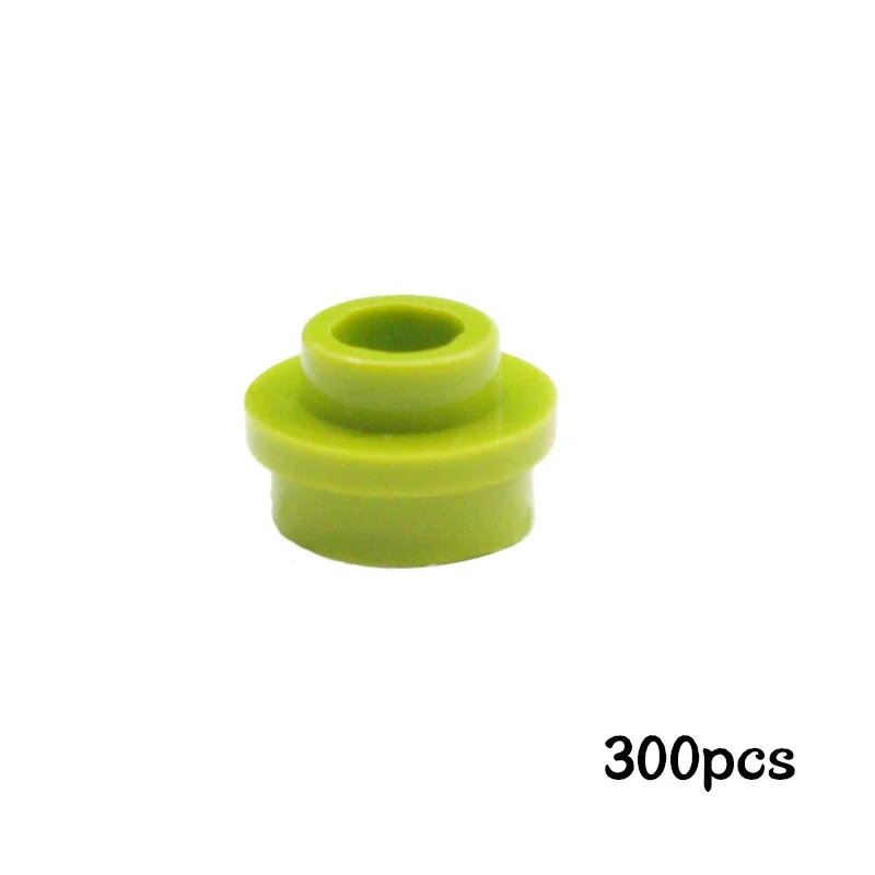 Пластиковые круглые плитки для сборки 300 шт. VEK Зеленый, 85861 Lime
