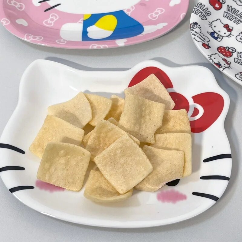 Тарелка Hello Kitty, красная, Hello Kitty E — фото 1