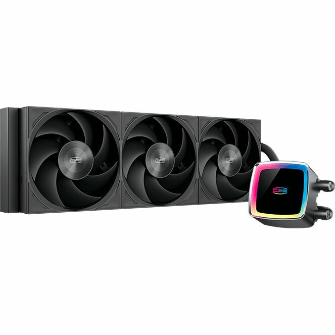 Система водяного охлаждения для ПК PCCOOLER DE360 MAX BK 120 мм A-RGB