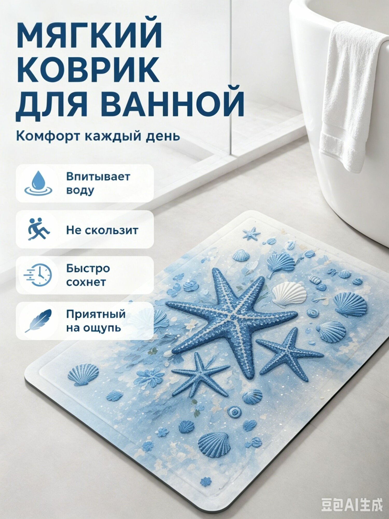Ковер 40x50 см