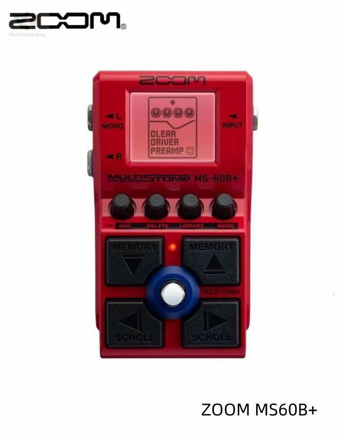ZOOM MS60B+ (эффект электрических басов)