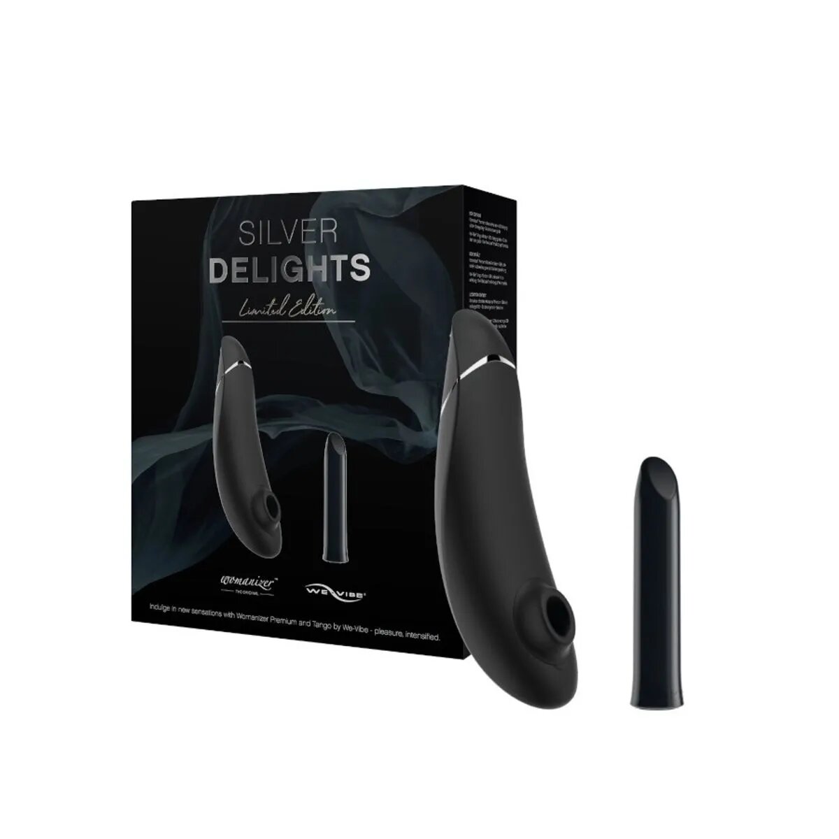 Подарочный набор Silver Delights: Womanizer Premium + We-Vibe Tango
