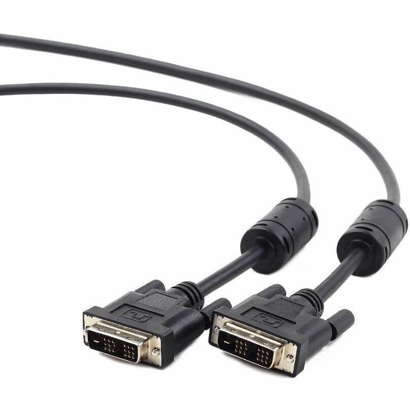 Видеокабель Cablexpert CC-DVI-BK-6 1.8м DVI чёрный