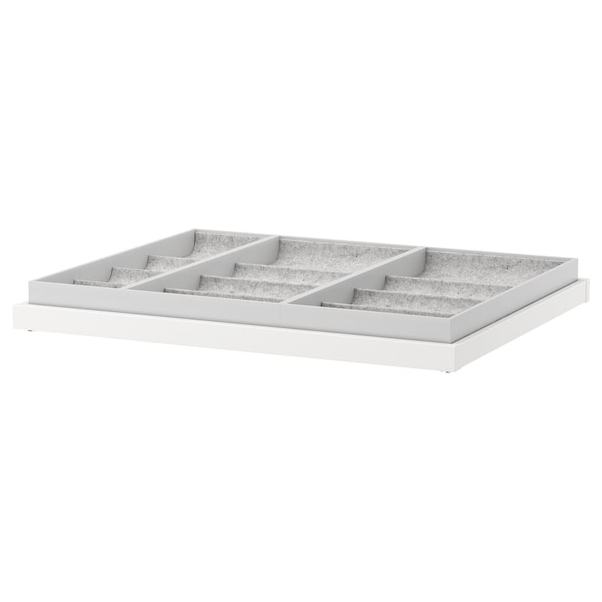 Корзина для хранения IKEA KOMPLEMENT, белый, 75x58 см 992.495.01