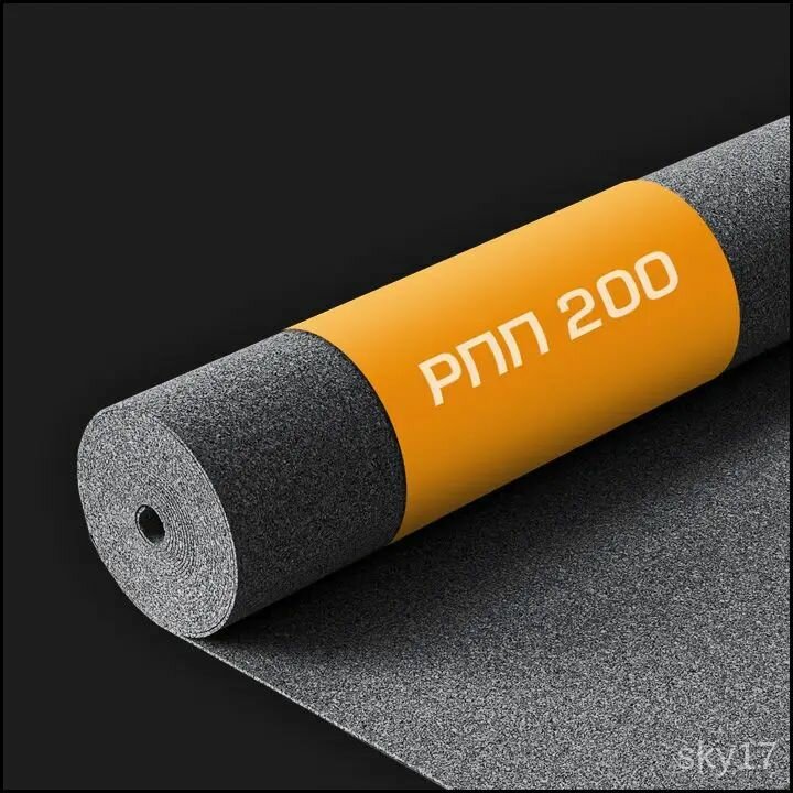 Рубероид грос РПП200 15м2 ТУ