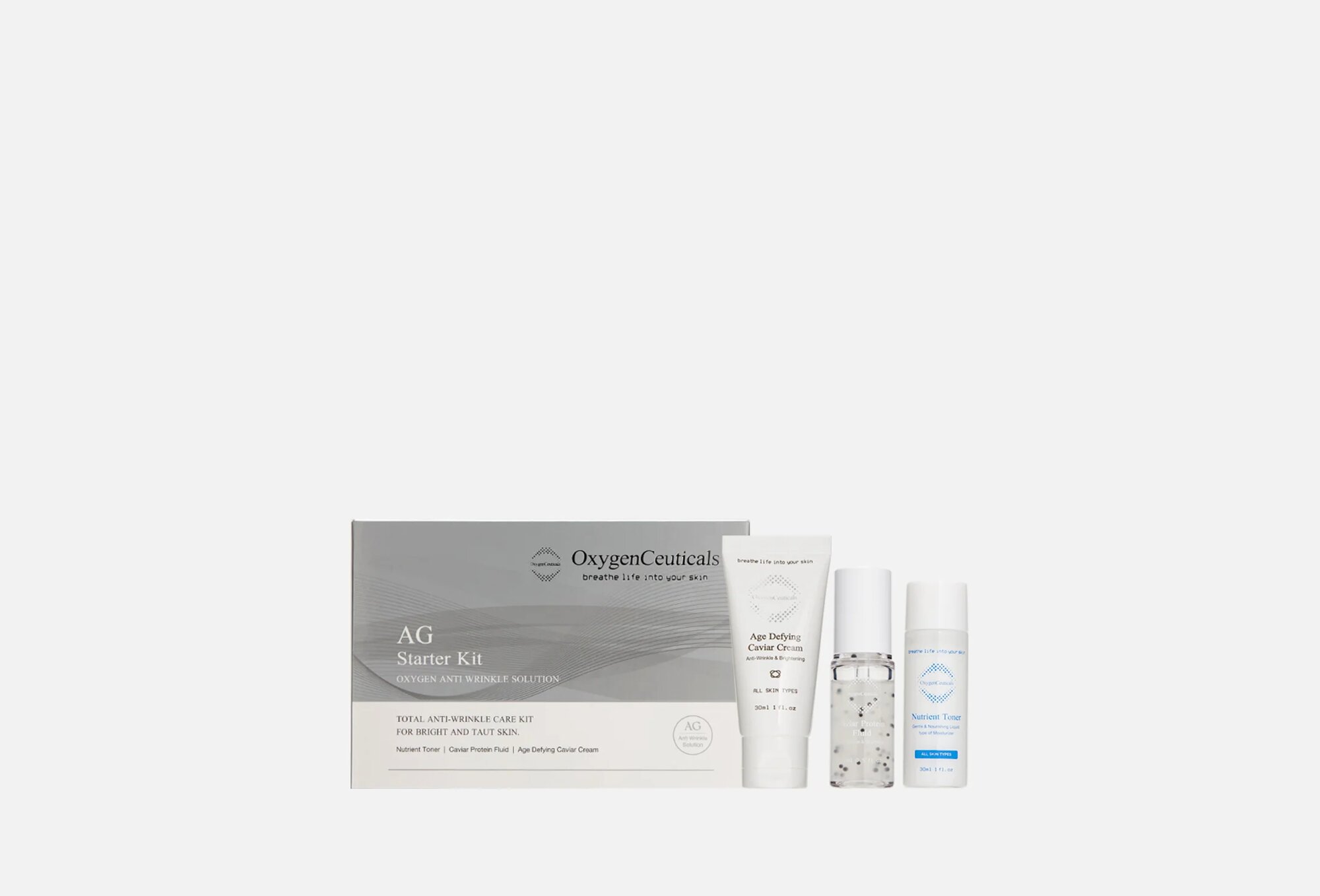 OxygenCeuticals AG Starter Kit Антивозрастной набор 3шт