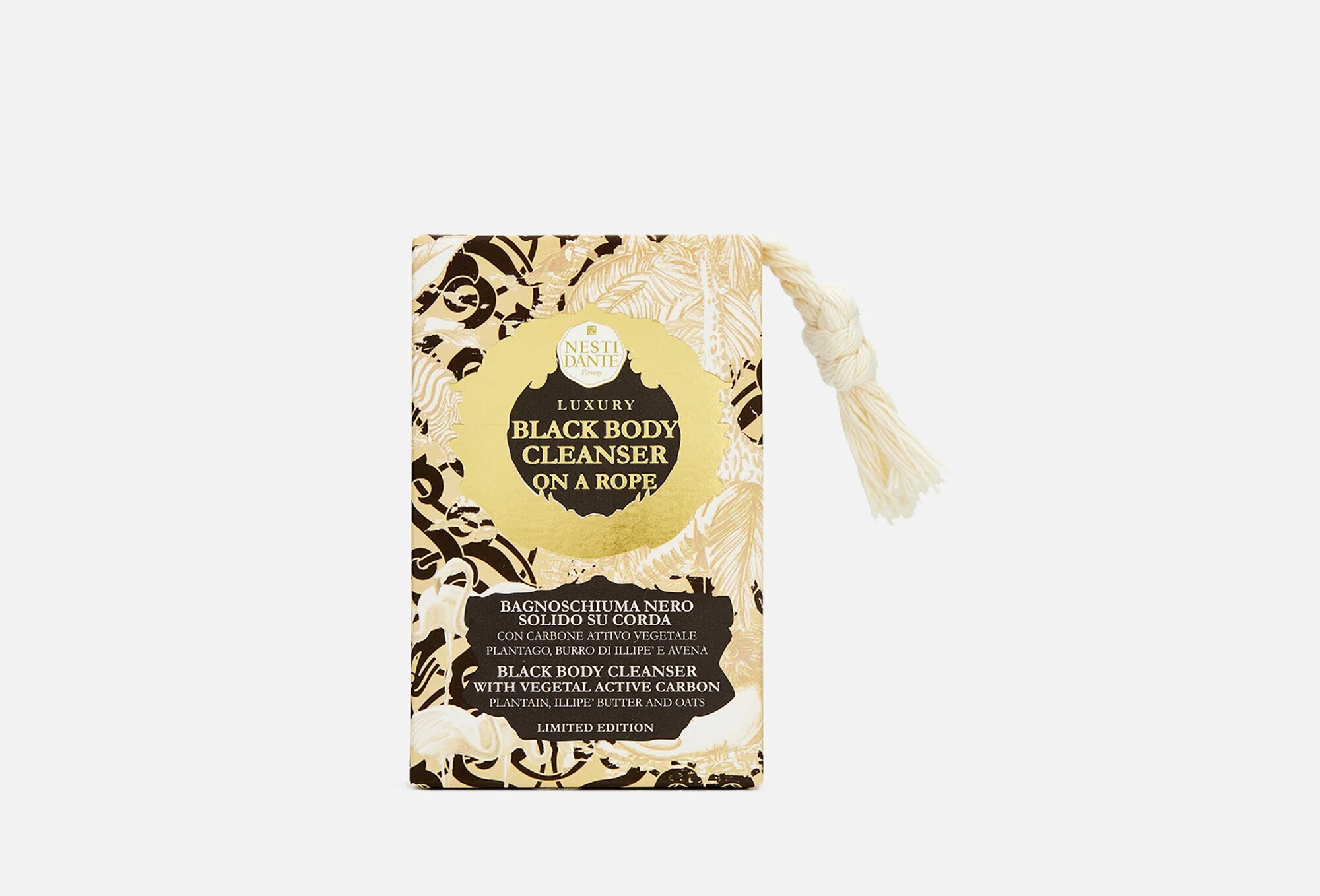 Nesti Dante Luxury Black Body Cleanser Мыло 150г