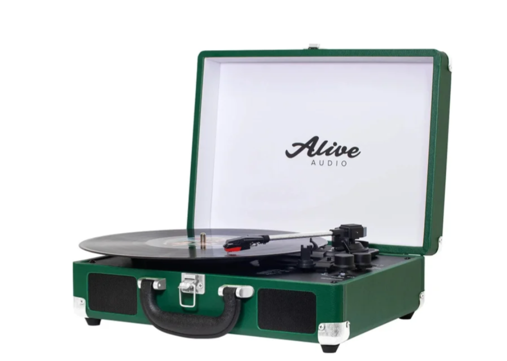 Виниловый проигрыватель Alive Audio Glam Pine