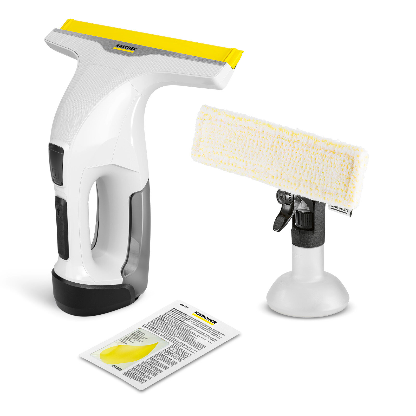 Стеклоочиститель Karcher WV 5 Ultra Care | 1.633-714.0 , технология очистки 360 градусов