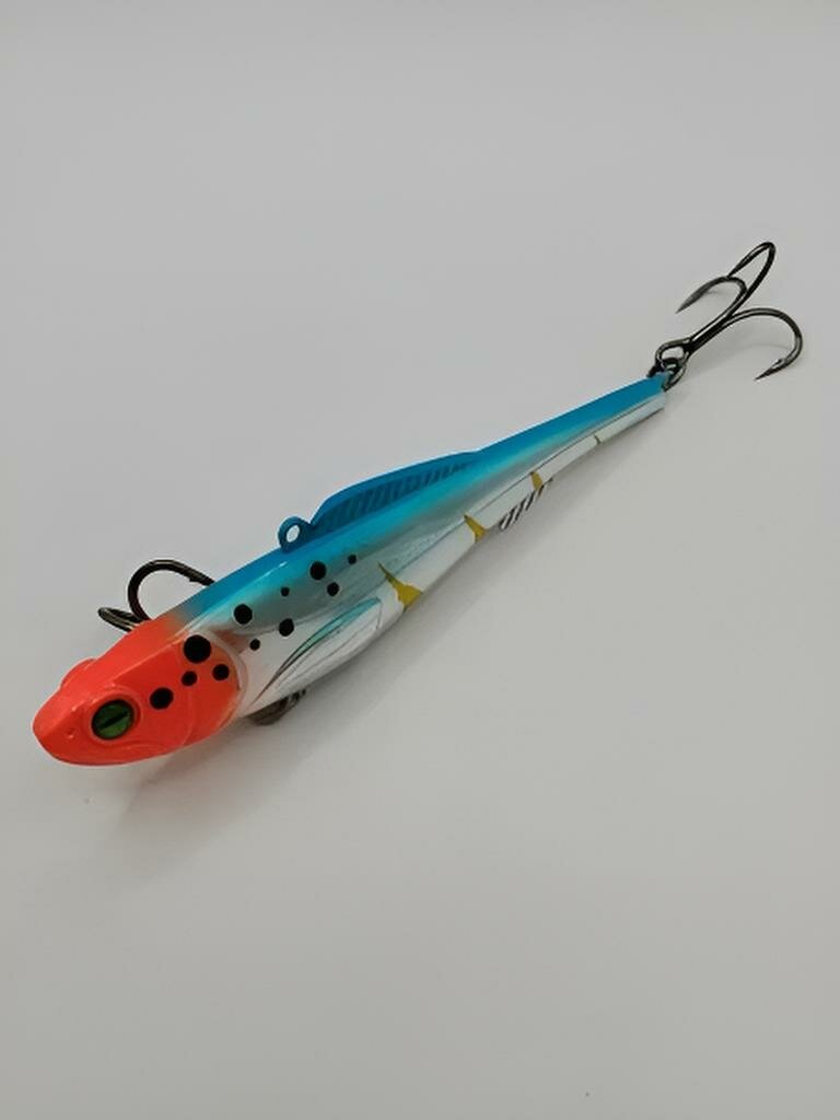 Воблер виб VIB COLUMBIA fishing company 100mm, 37g, тонущий виб на хищника для зимней, летней рыбалки