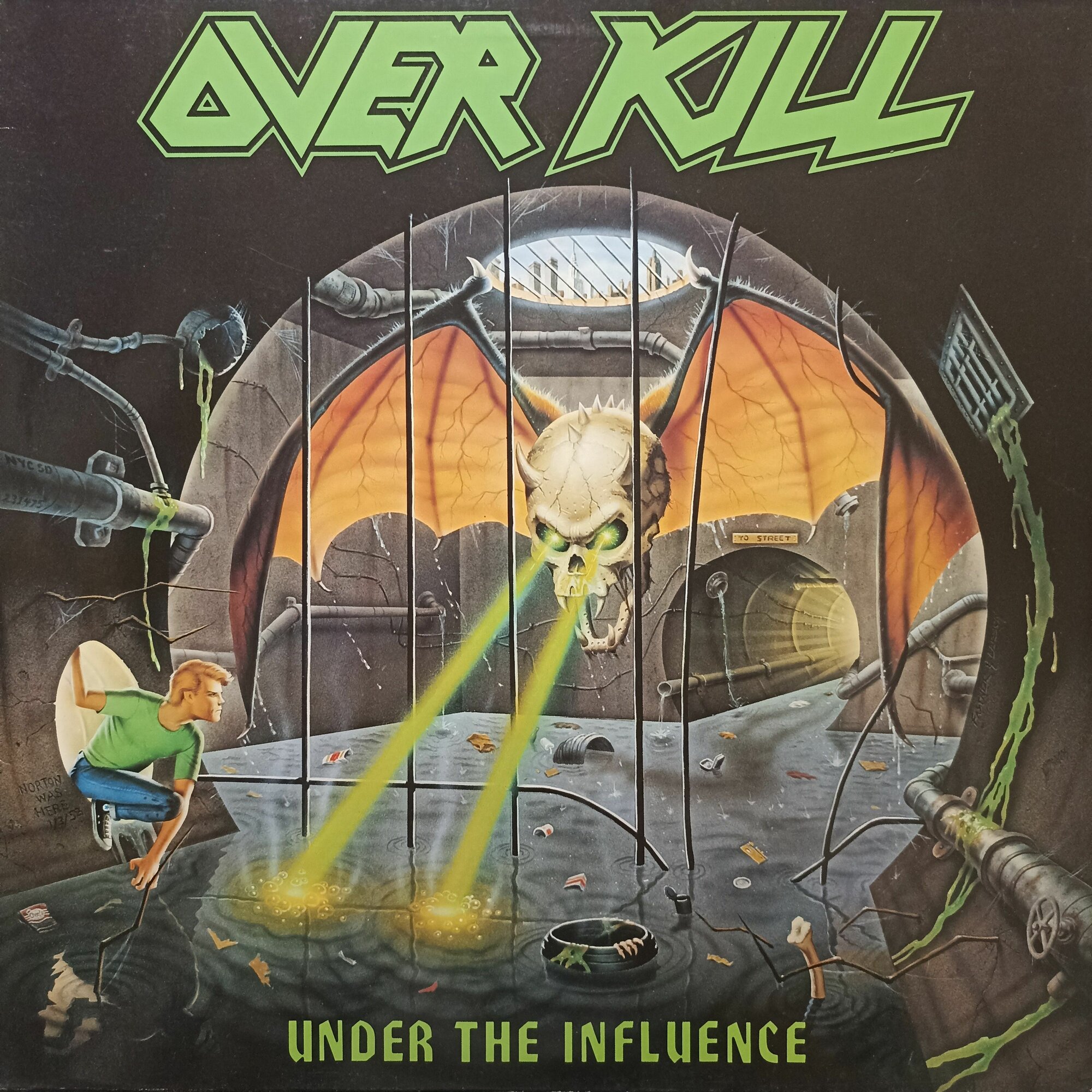 Виниловая пластинка Overkill - Under The Influence I(Германия) LP