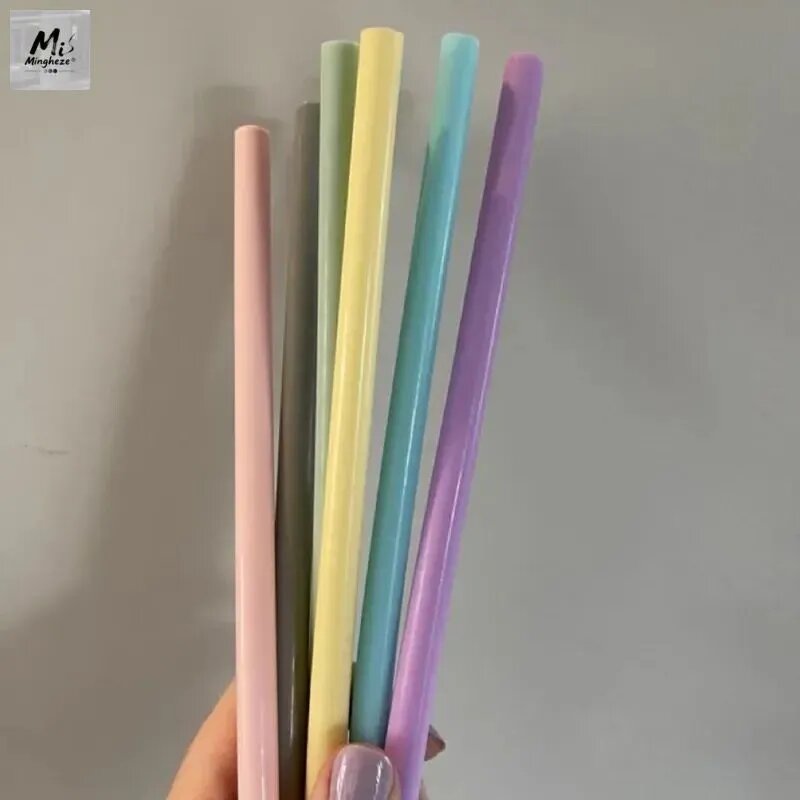 Трубочки для коктейлей, 24 см х 8 мм, 6 шт