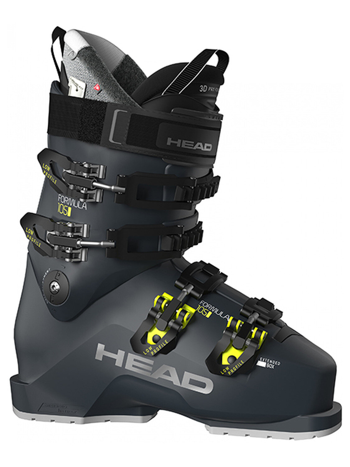 Горнолыжные ботинки Head Formula 105 W Dark Blue/Yellow 21/22 , для женщин , синий