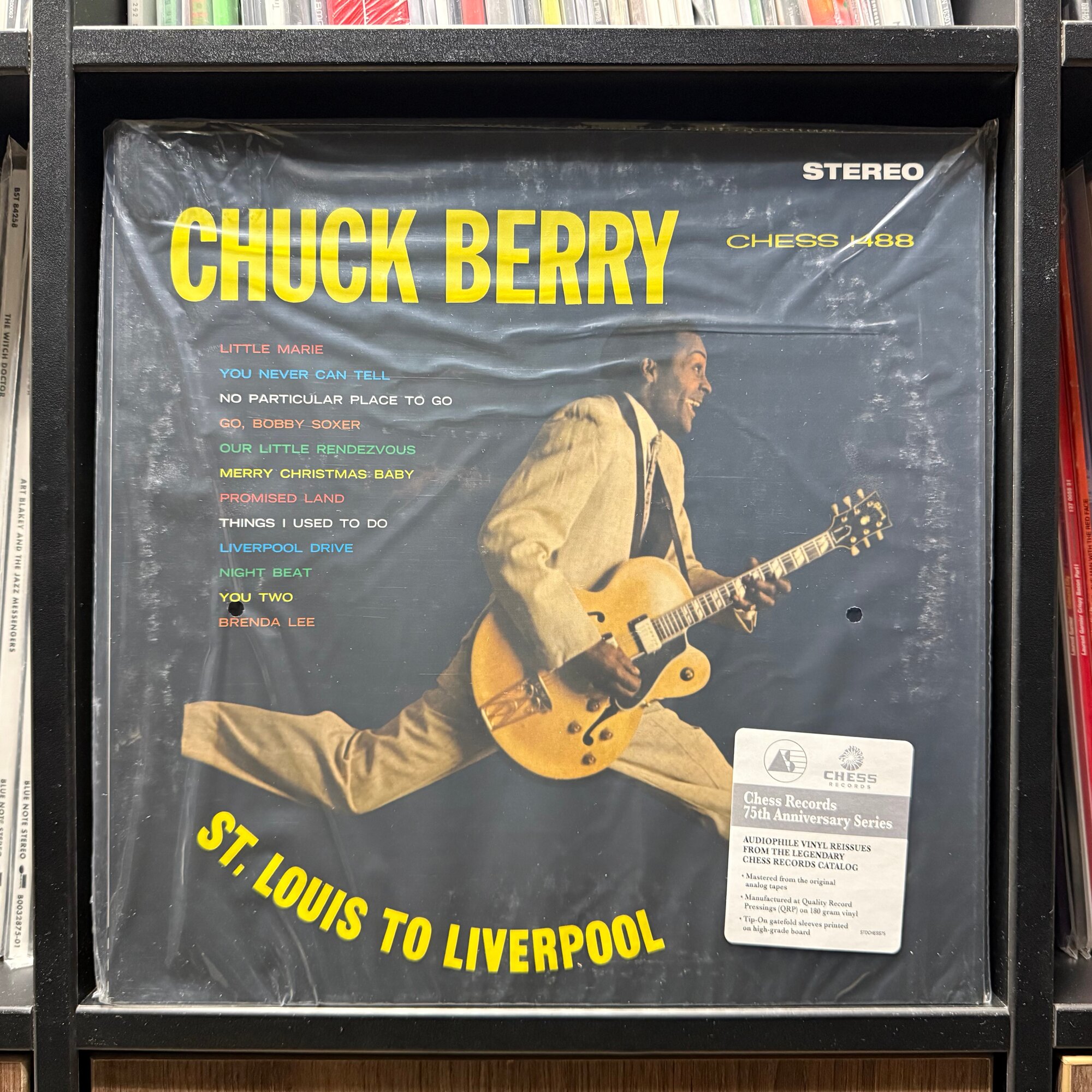 Виниловая пластинка Chuck BERRY - St Louis To Liverpool (Chess Acoustic Sounds Series) (still sealed, gatefold 180 gram audiophile vinyl LP) LP Винил