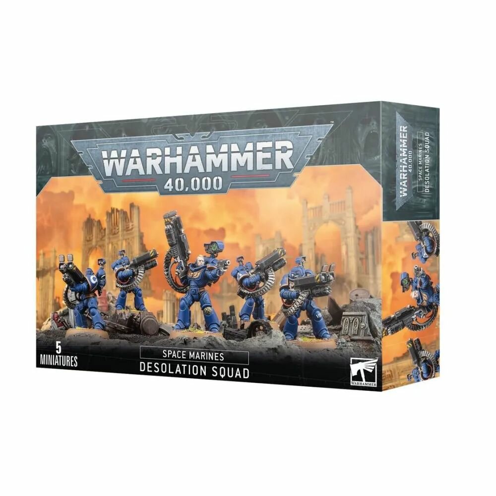 Warhammer 40K - SPACE MARINES : DESOLATION SQUAD миниатюры