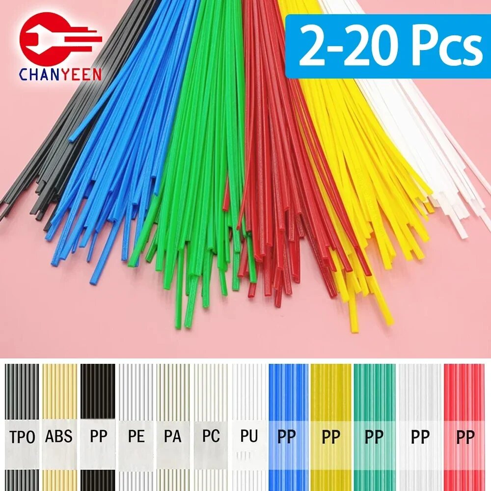Пластиковые сварочные стержни PE (White) 20 см (20 шт.)