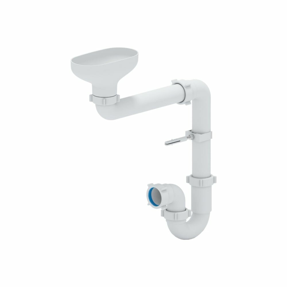 Сифон АНИ Пласт Ани 1 1/2*40 прямоточн. с разрывом струи DR5000