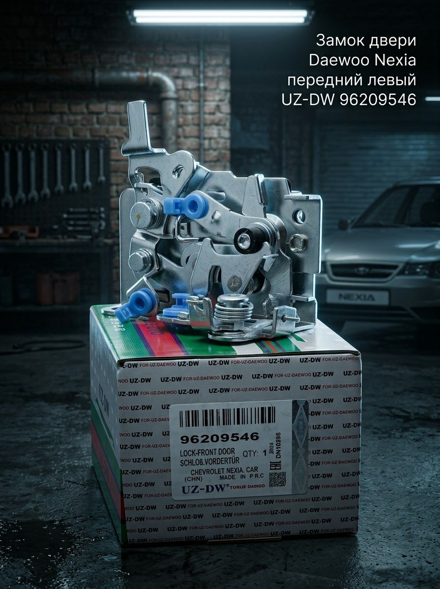 Замок двери Daewoo Nexia передний левый UZ-DW 96209546