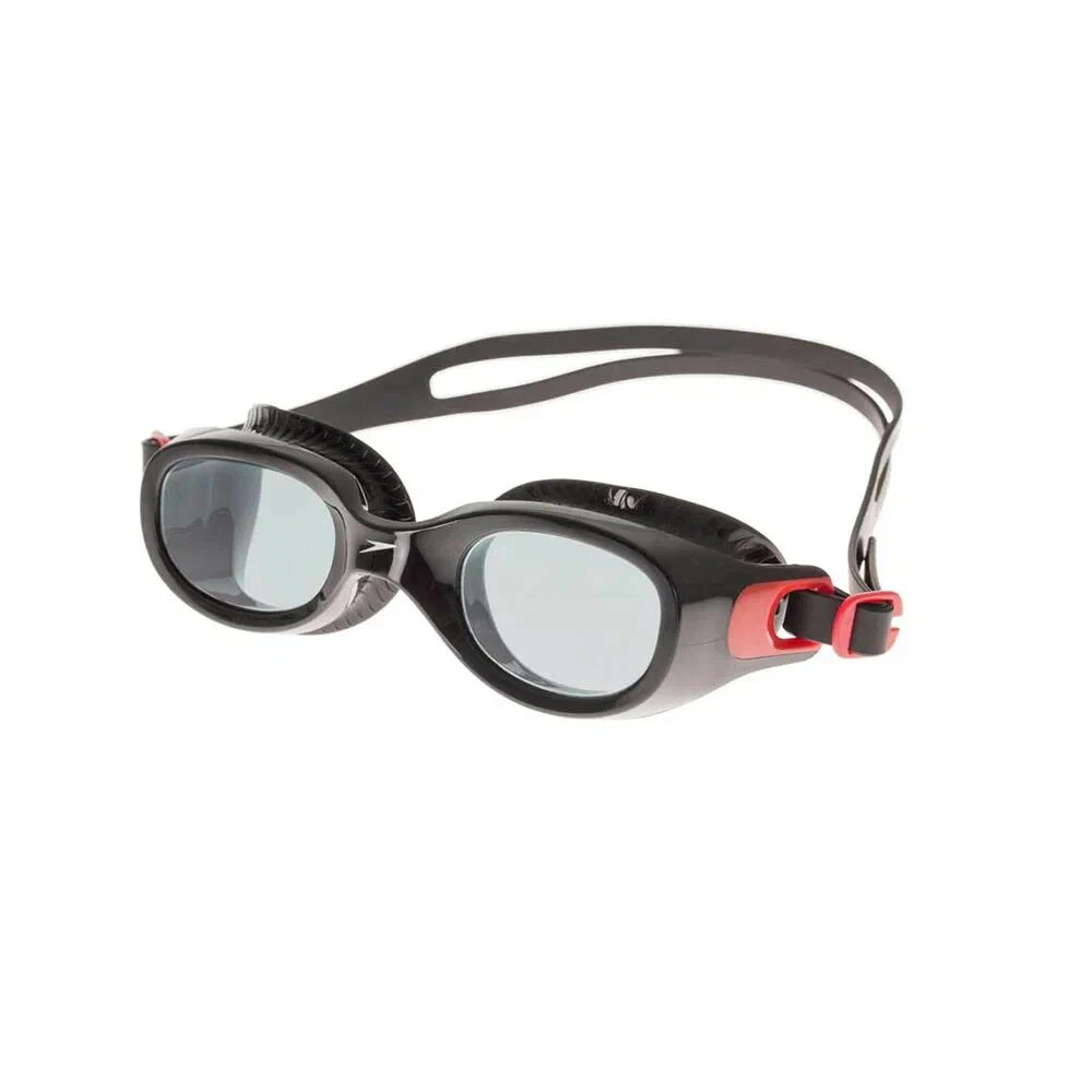 Очки для плавания Speedo Futura Classic, 8-10898b572a, дымчатые линзы, черная оправа (senior)