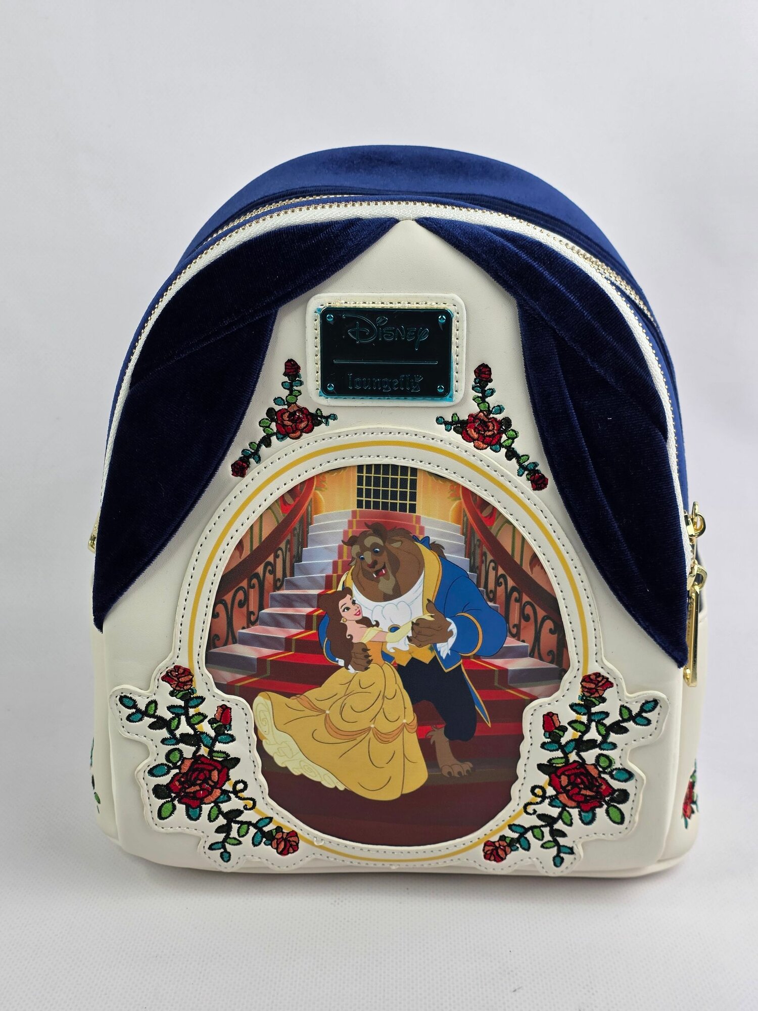 Сумка рюкзак Бэлль красавица и Чудовище на балу Beauty and the Beast Loungefly