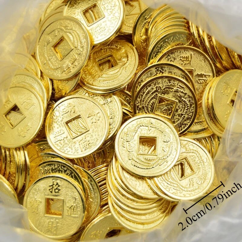 Набор из 50 медных китайских монет 50PCS NO.01