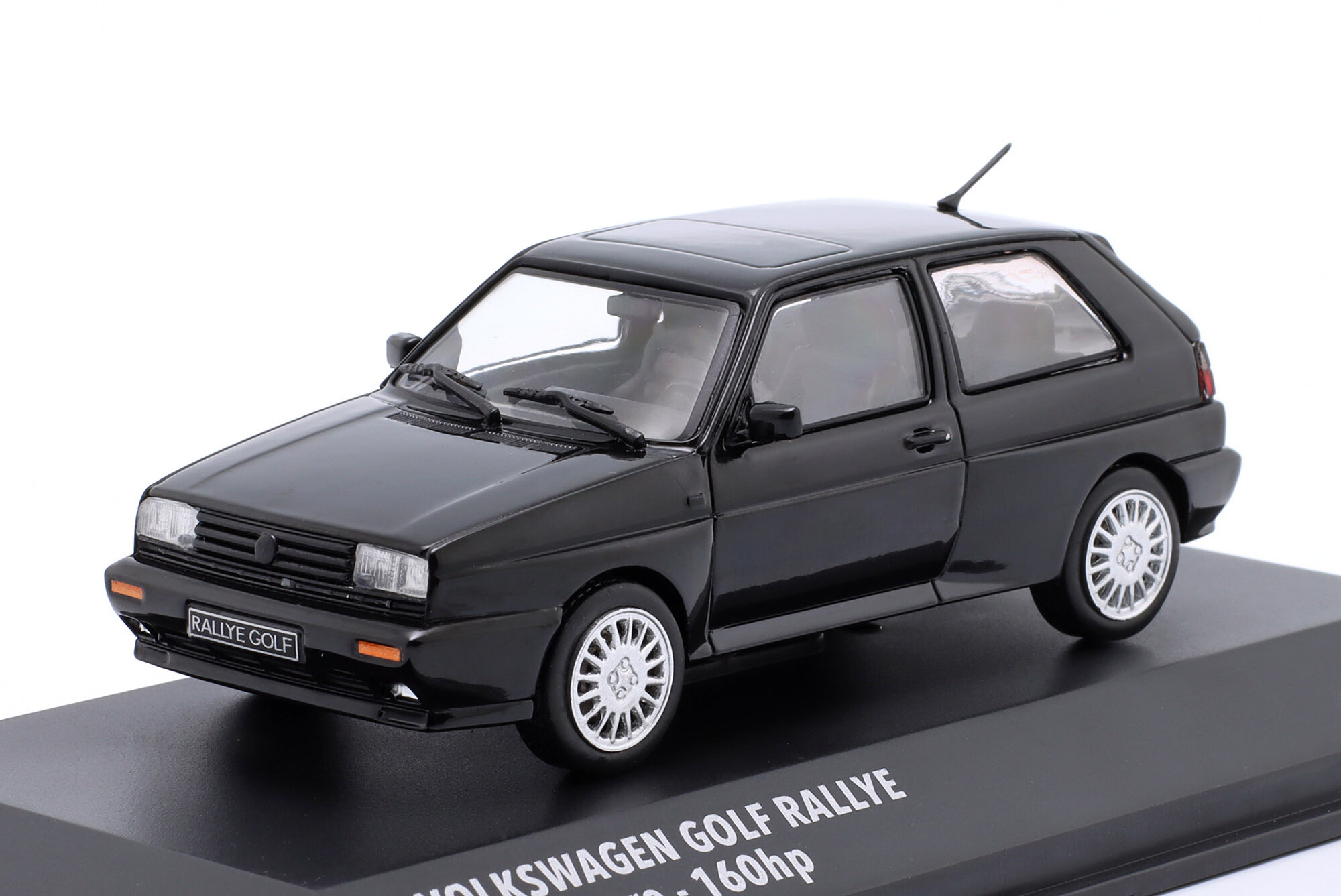 Модель коллекционная SOLIDO Vw volkswagen golf 2 G60 syncro rallye black