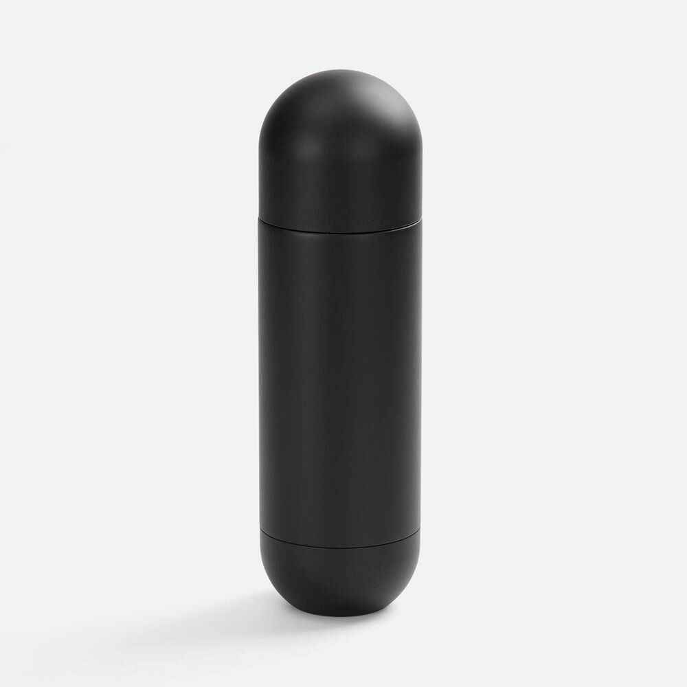 Термос Tubula Soft Touch, черный, Molti